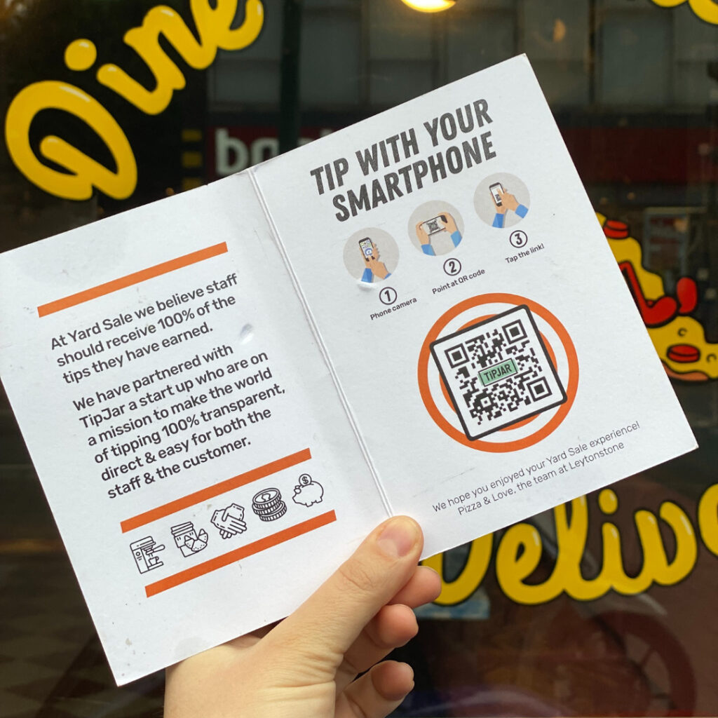 Digital Tipping - TiPJAR